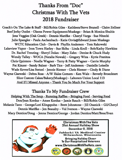 32nd Annual - Christmas With The Vets Show